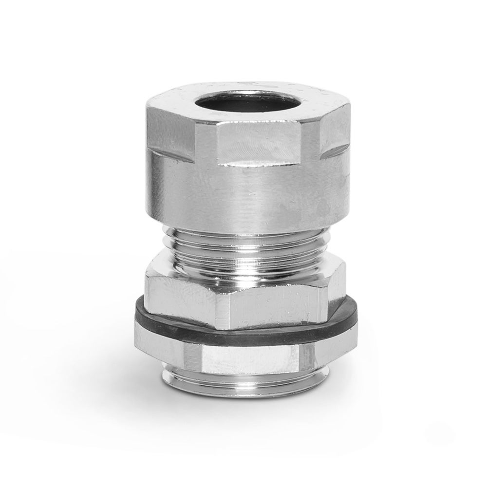 Cable Gland Brass Weatherproof M20 Unarmoured Cable 7.5-12mm | Alco