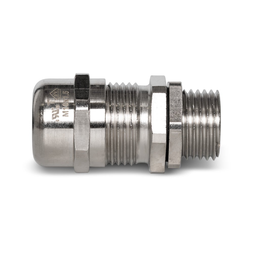 Cable Gland Brass Nickel Plated M16 Unarmoured Cable Diameter 5-10mm ...