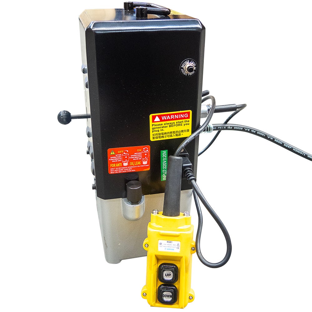 Electric Hydraulic Pump 1.8m Hose With Remote Push Buttons | Alco