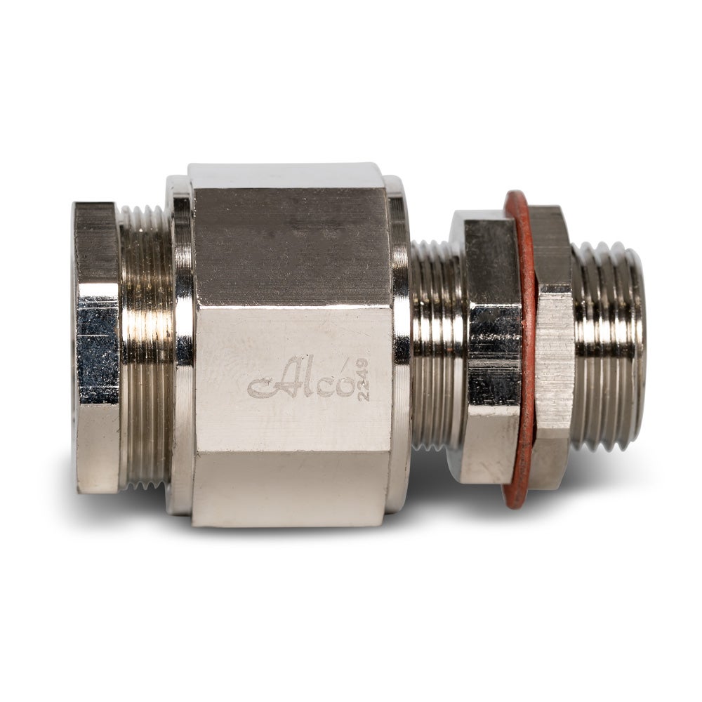 Cable Gland Brass EMC Weatherproof M20 Cable Diameter 13-17mm | Alco