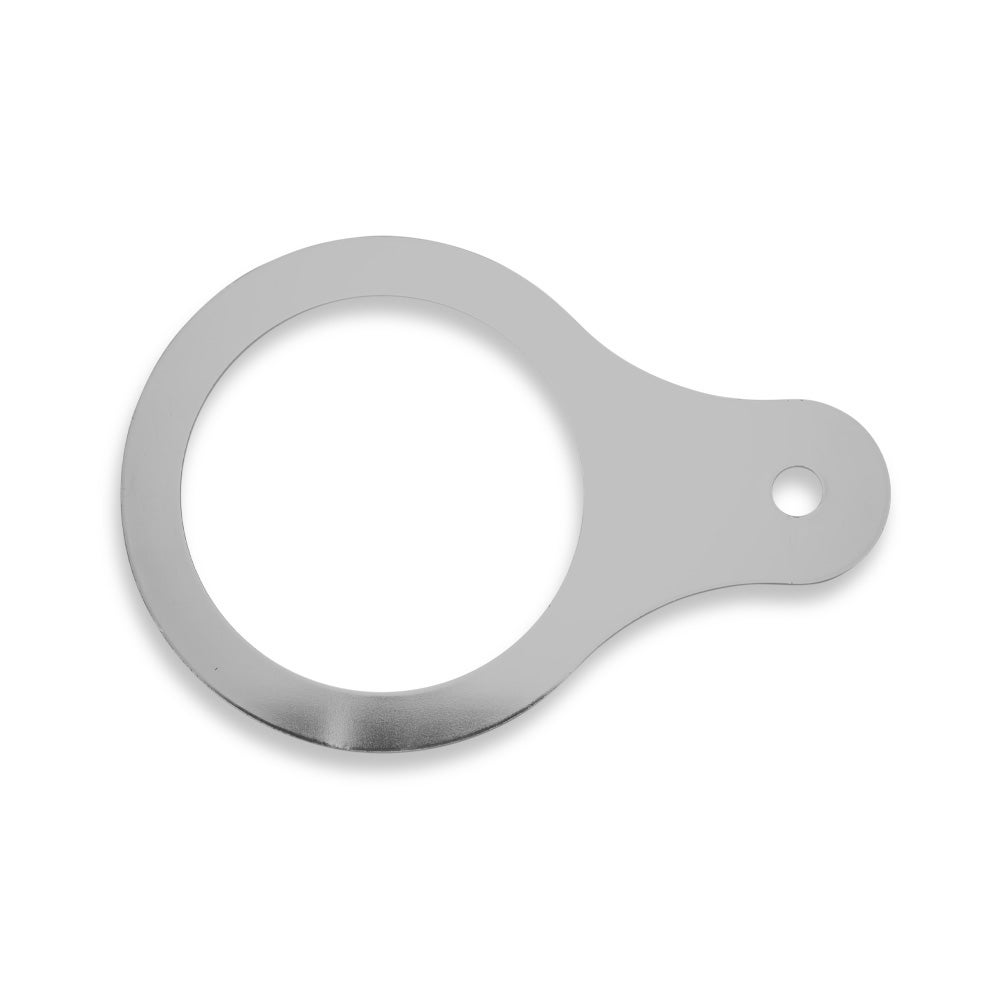 Earth Tag, Nickel Plated Brass Fits M105 Threaded Cable Gland | Alco