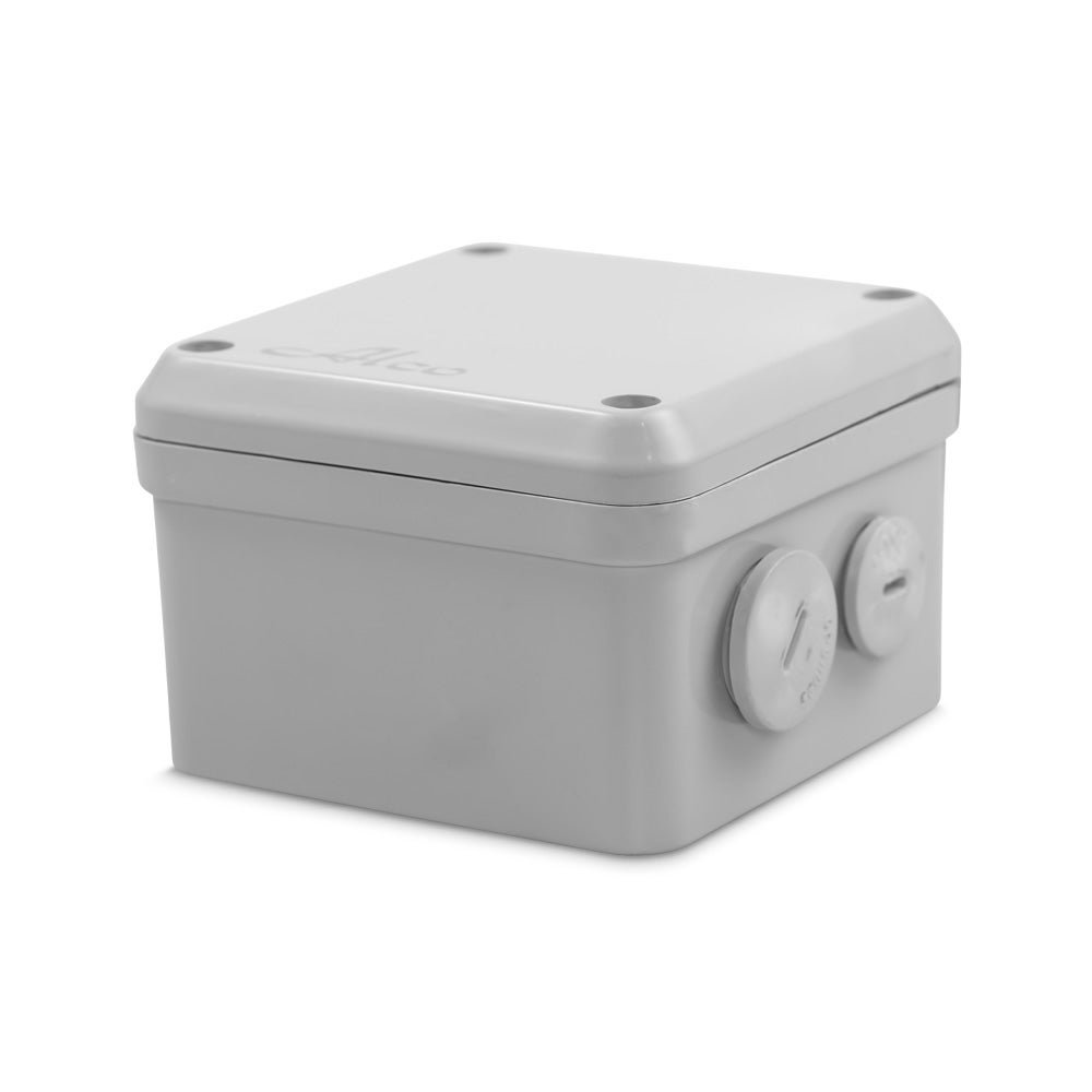 Ezibox Junction Box Weatherproof IP66 PVC Enclosure 105x105x72mm with ...