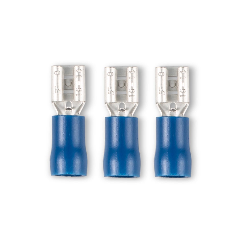 Crimp Terminal Quick Disconnect Insulated 1.5-2.5mm² Width 4.8mm Blue ...