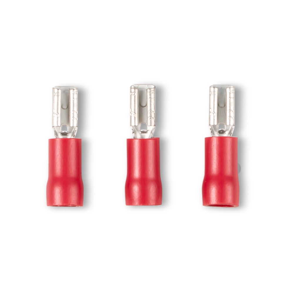 Crimp Terminal Quick Disconnect Insulated 0.5-1.5mm² Width 2.8mm Red | Alco