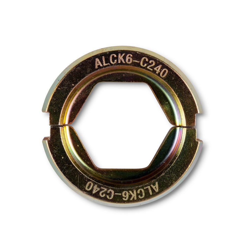 Crimper Die 6 Tonne A/F-23.1mm Hex Suit 240mm² Copper Cable | Alco