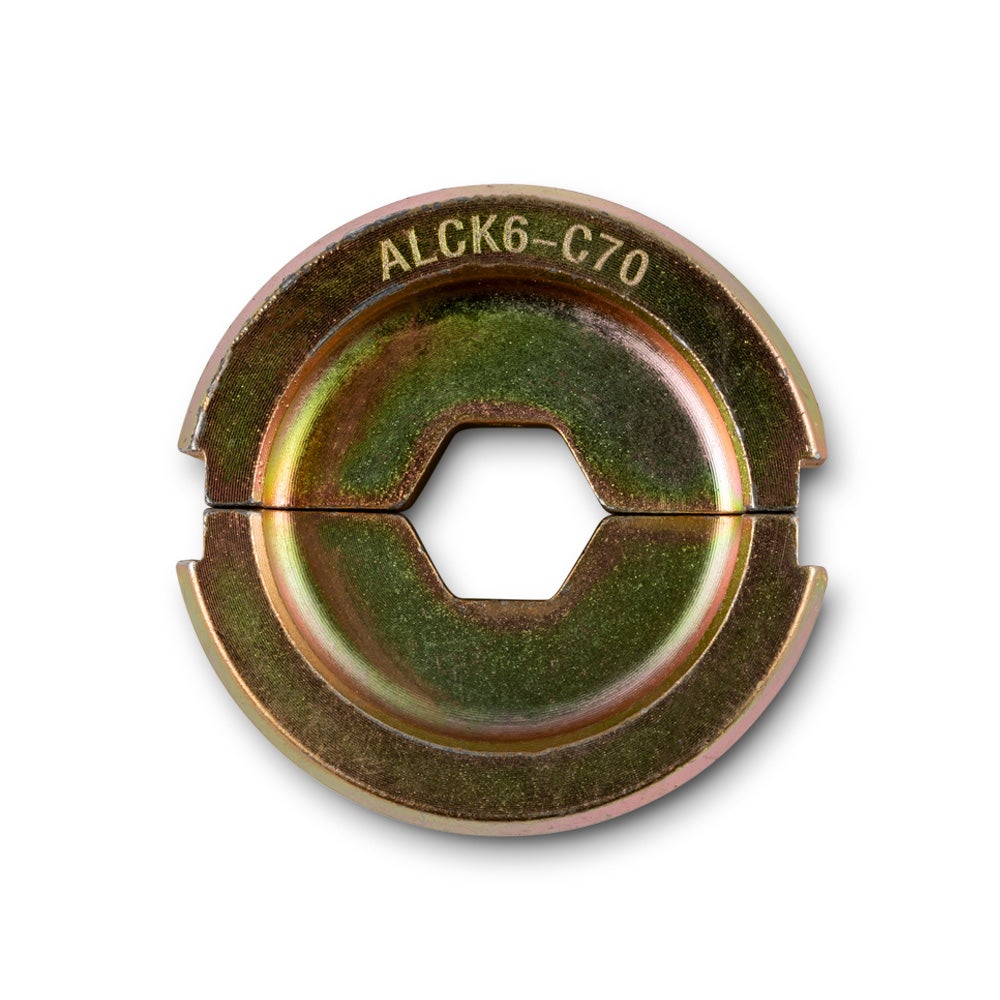 Crimper Die 6 Tonne A/F-11.5mm Hex Suit 70mm² Copper Cable | Alco