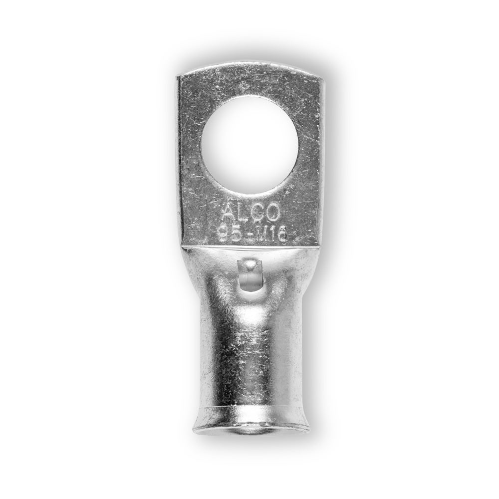 Crimp Lug Copper Bell Mouth Non-Insulated 95mm² M16 Stud | Alco