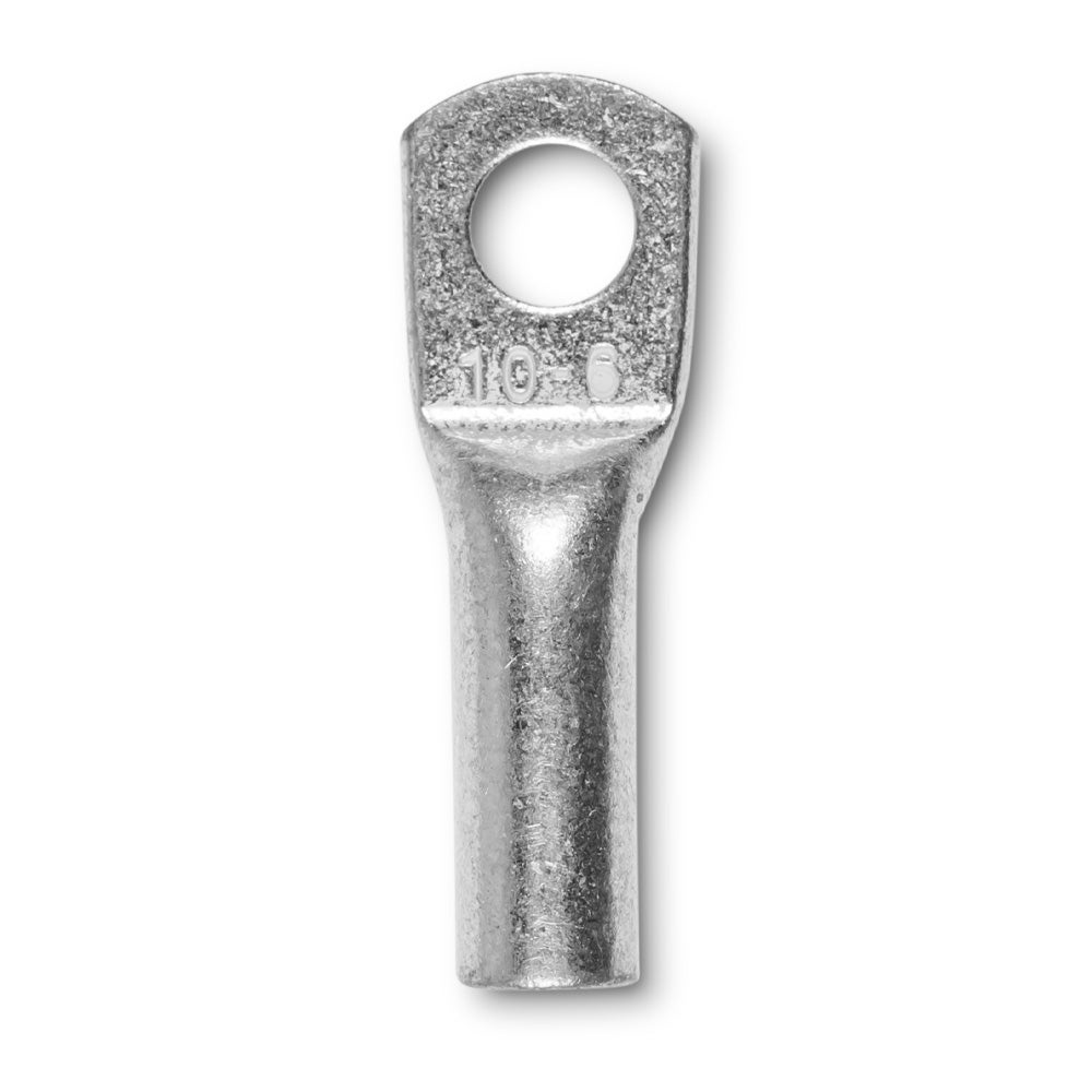Crimp Lug Copper Long Barrel 10mm² M6 Stud | Alco