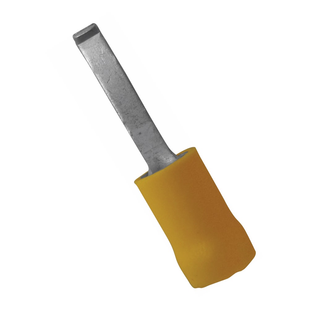 Crimp Terminal Pre-Insulated Lip Blade Cable 4-6mm² Yellow | Alco