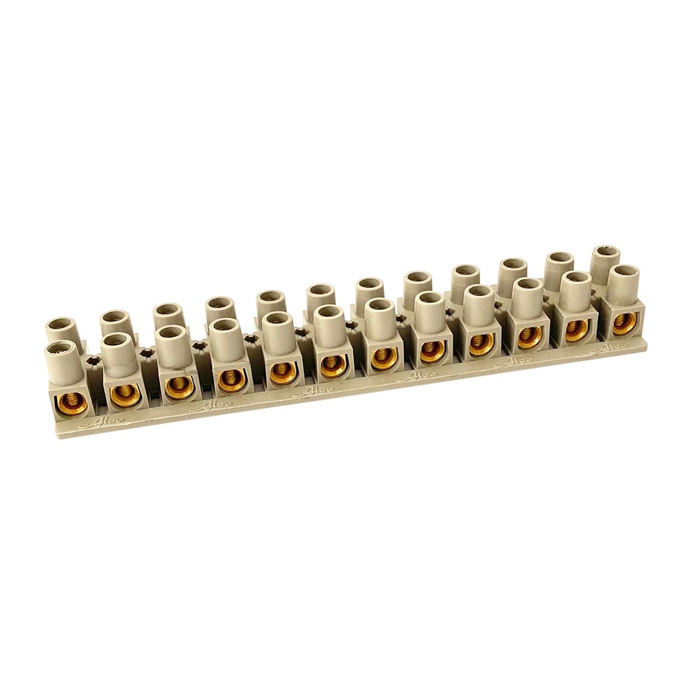 Screw Terminal Strip Connector 12 Way 15amp Alco