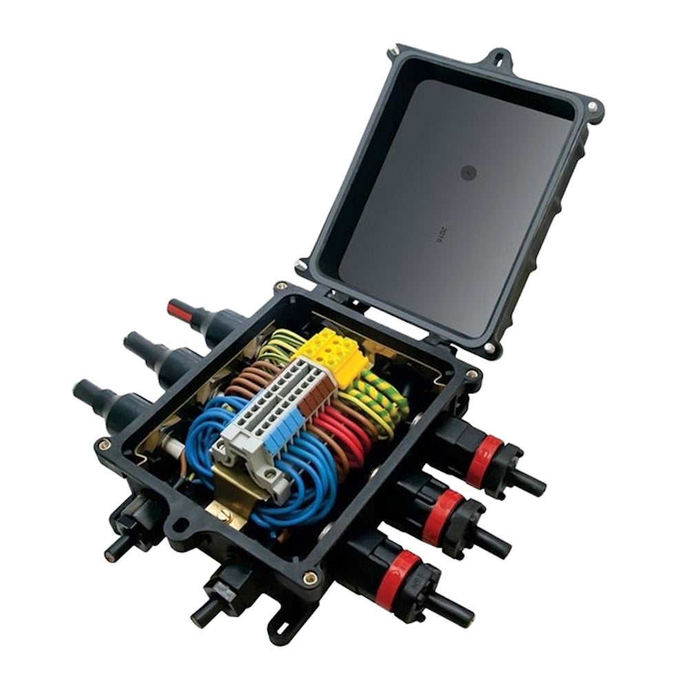 Junction Box Rectangle With Earth Weatherproof IP68 Side Entry 10x20mm ...