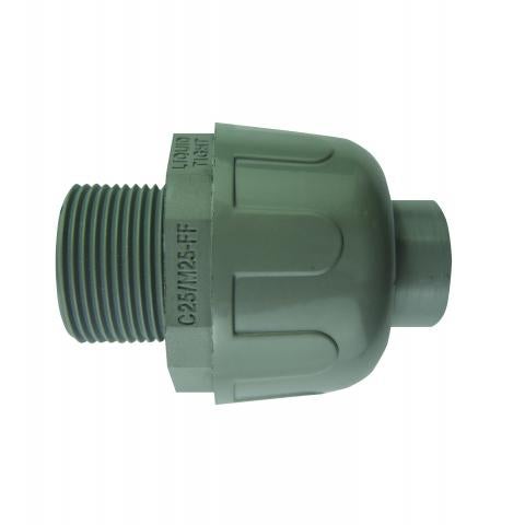 Flexible Conduit Fitting Nylon Straight M32 Male thread Suit NMUA ...