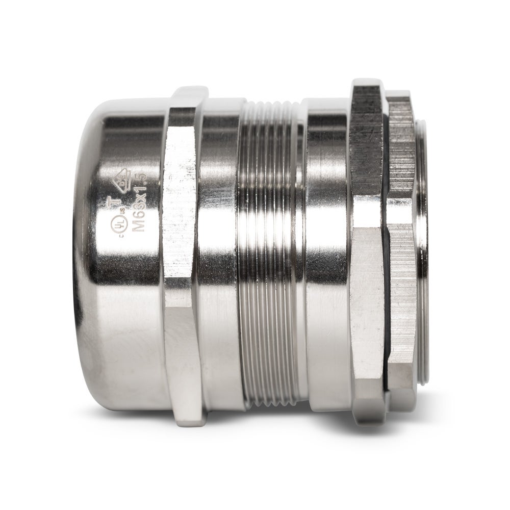 Cable Gland Brass EMC Gen 4 Weatherproof M63 Cable Diameter 37-53mm ...