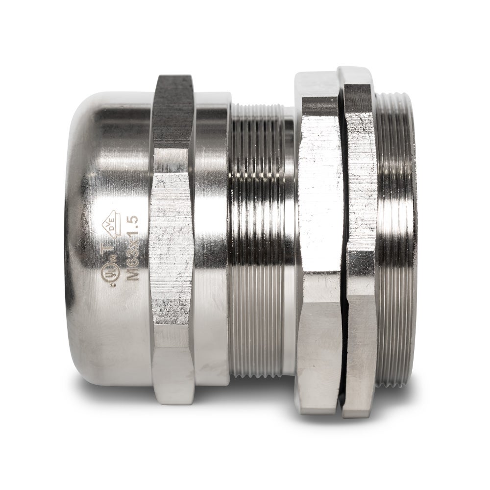 Cable Gland Brass EMC Gen 4 Weatherproof M63 Cable Diameter 34-44mm ...