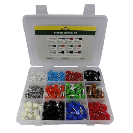 Bootlace Terminals Kit 685pcs No Tool | Alco