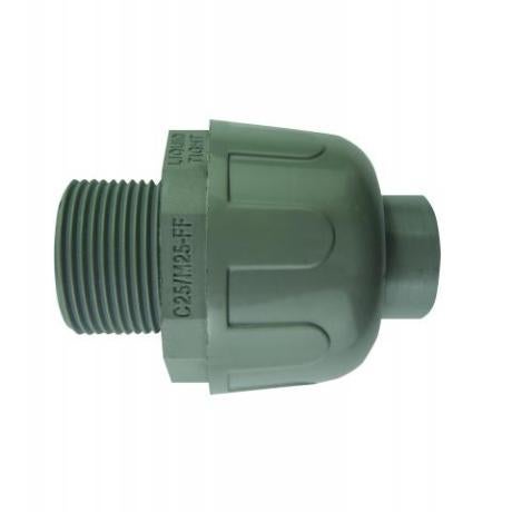 Flexible Conduit Fitting Nylon Straight M32 Male thread Suit NMUA ...